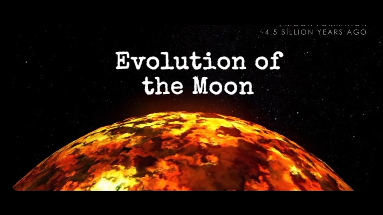 Evolution of the Moon 🌙 #evolution #moon #scientist #world #education ...