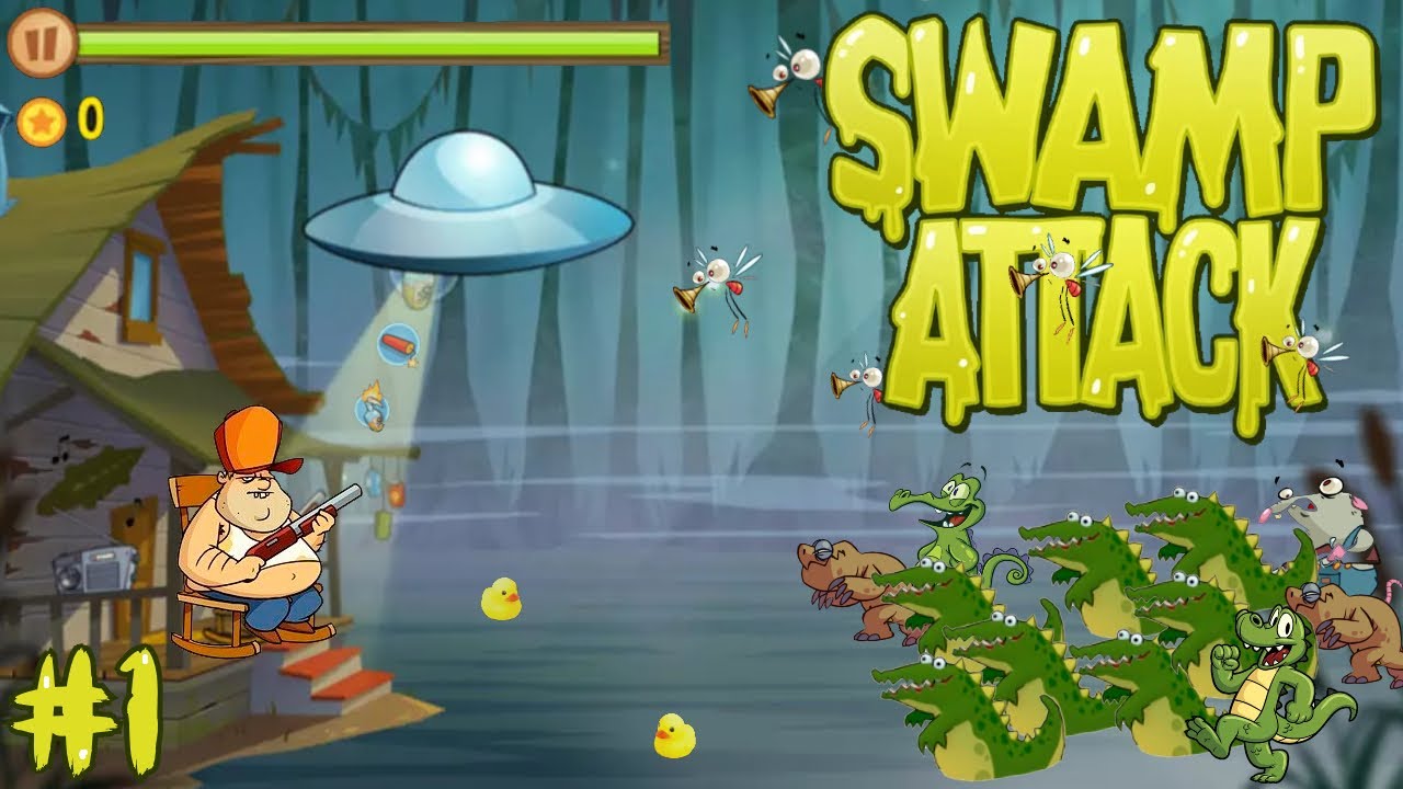 Mi PRIMERA VEZ en Swamp Attack #1 (Android) - YouTube