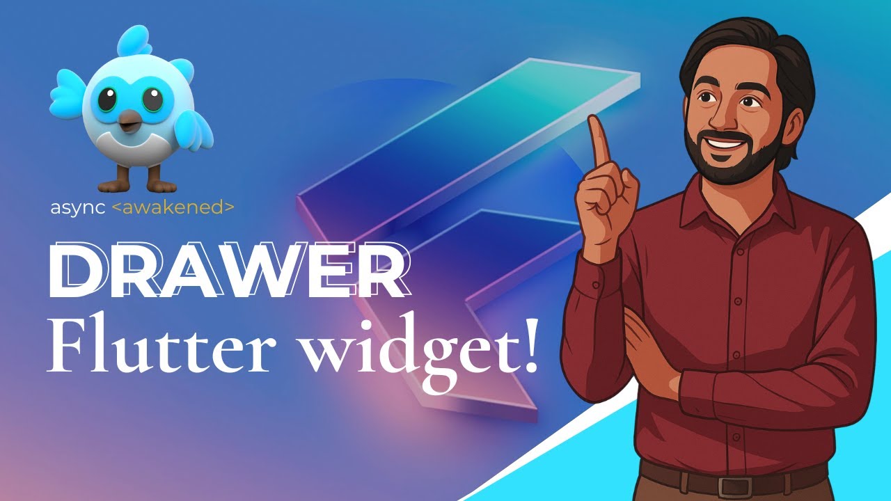Flutter Drawer Widget Tutorial | Build Side Navigation Menu with ...