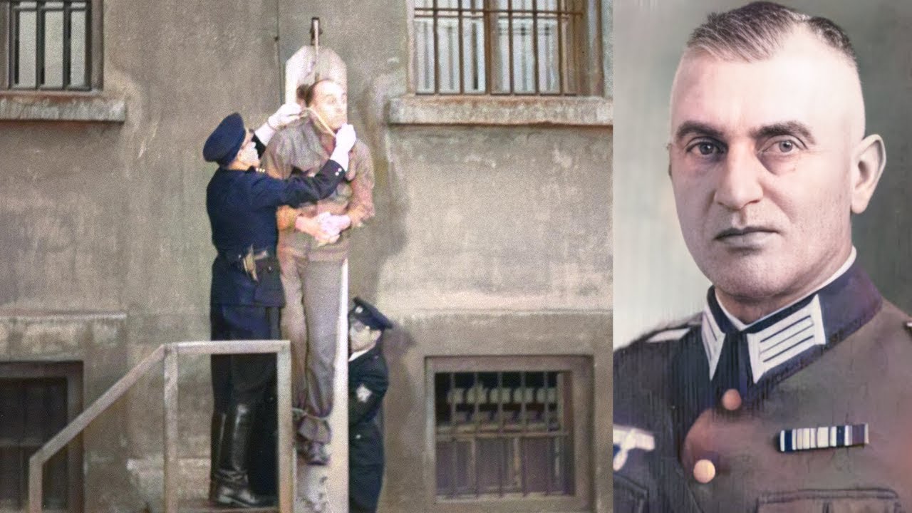 The Pole Hanging Execution Of The German General Of Yugoslavia - YouTube