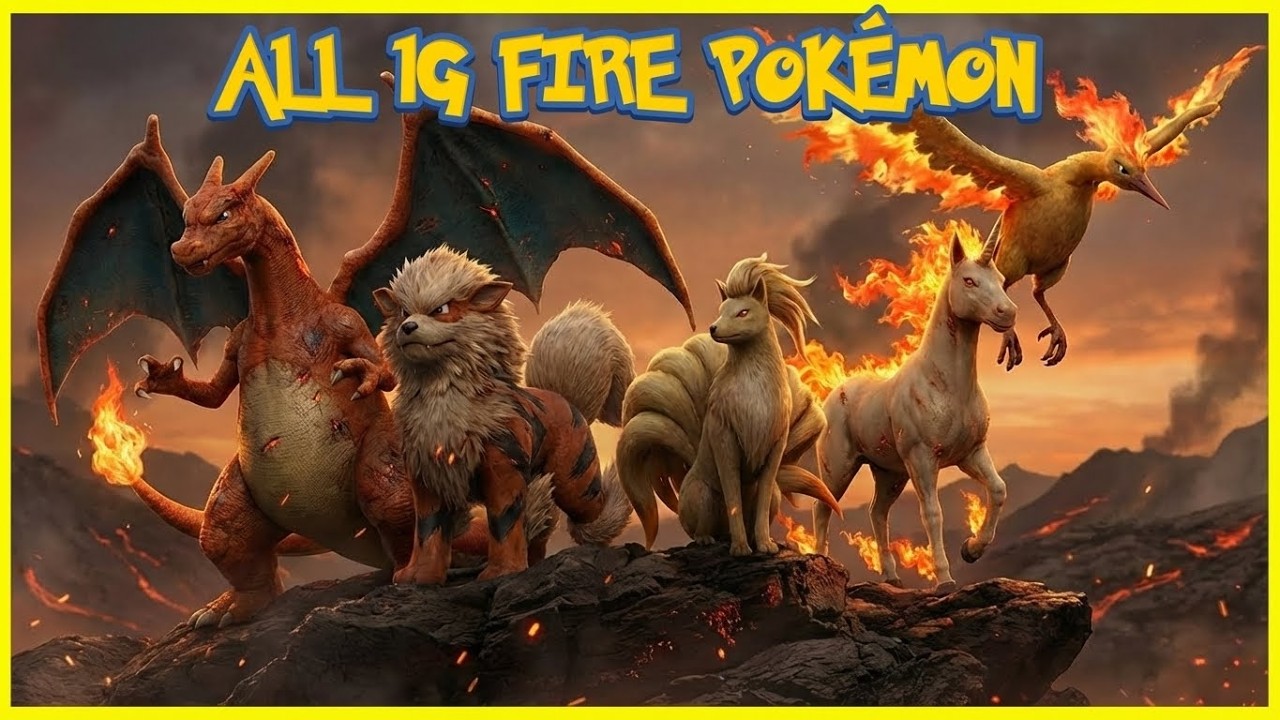 Fire Pokémon hyper real life documentary - YouTube