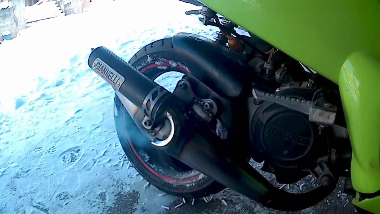 NRG 70cc Gianelli Shot Winter start - YouTube