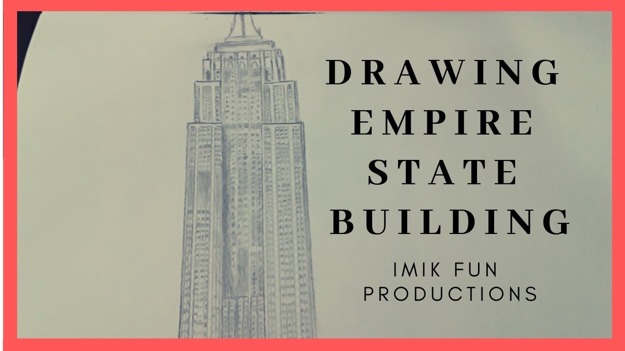 Drawing Empire State Building Challenge(LONGEST EVER TO DRAW!!) - YouTube