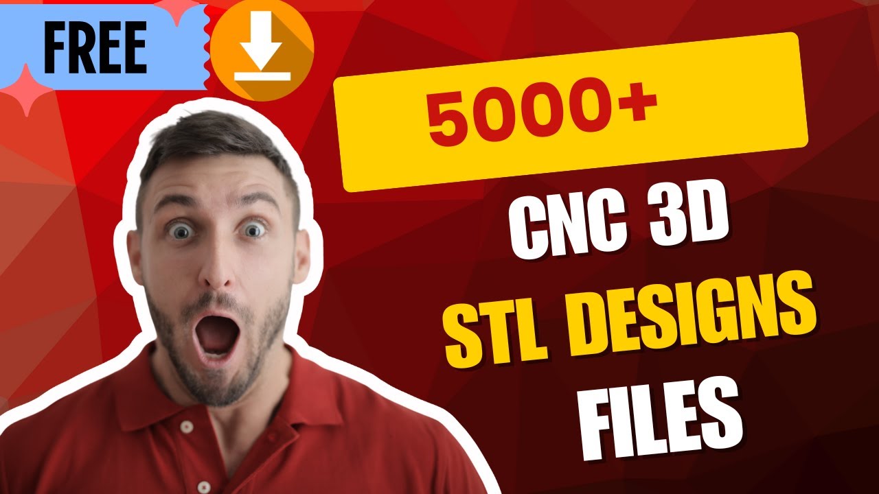 Free CNC STL Files for Woodworking: Download 5000+ Free STL/CRV Files ...