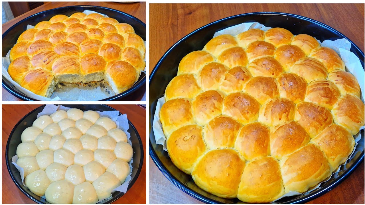 خبز الحليب أسهل وانجح طريقة تقيسو كل شيى بحكة الياغورت باش تقومو تحضروه ...