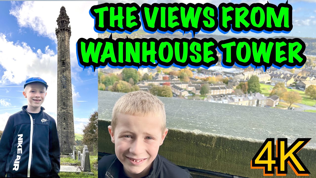 Logan shows you the views from WAINHOUSE TOWER in Halifax UK - Biggest ...