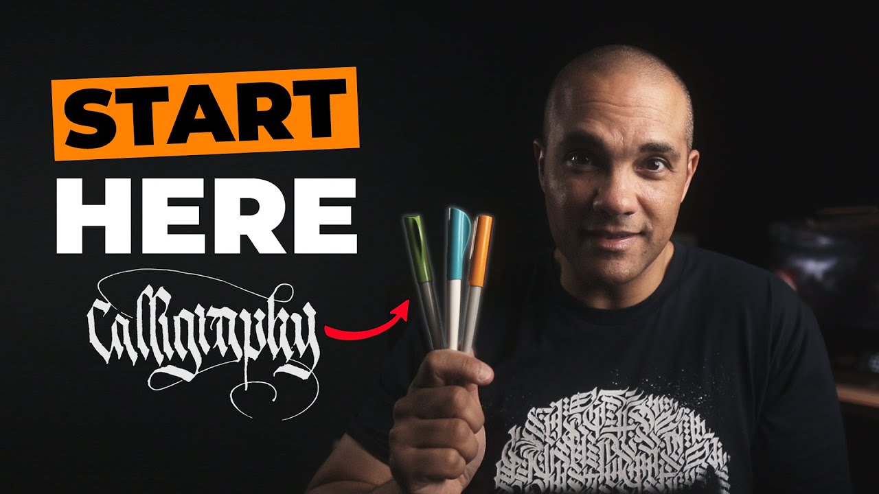 Beginner's guide to the ONLY Calligraphy tools you need - YouTube