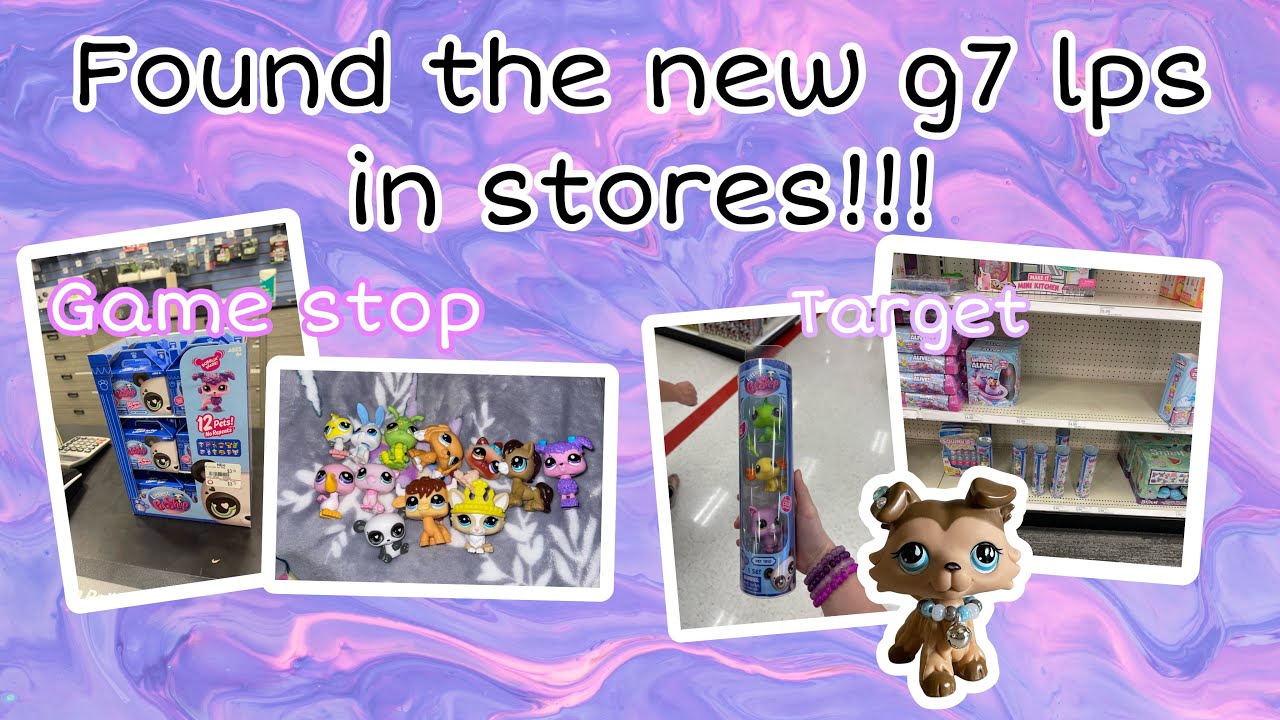 Found the new g7 littlest pet shops in stores | huge g7 Lps haul! - YouTube