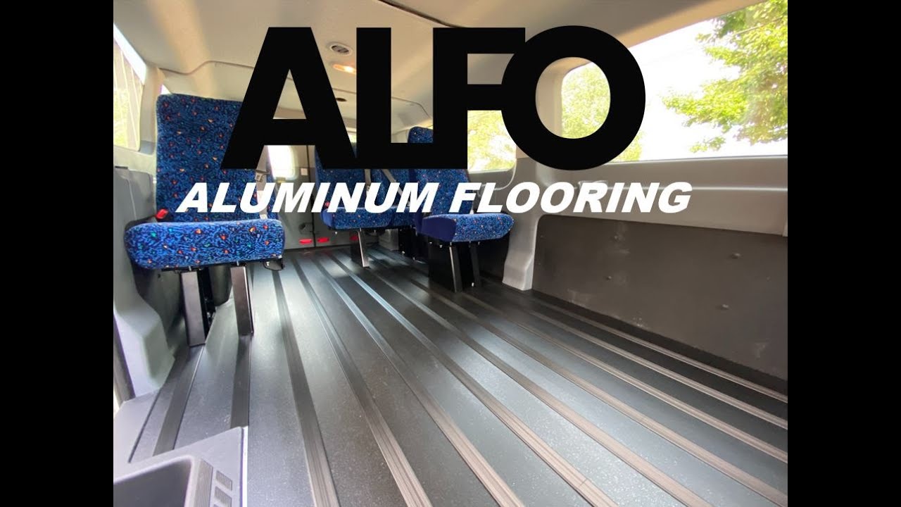ALFO Aluminum Flooring System Walk Through - YouTube