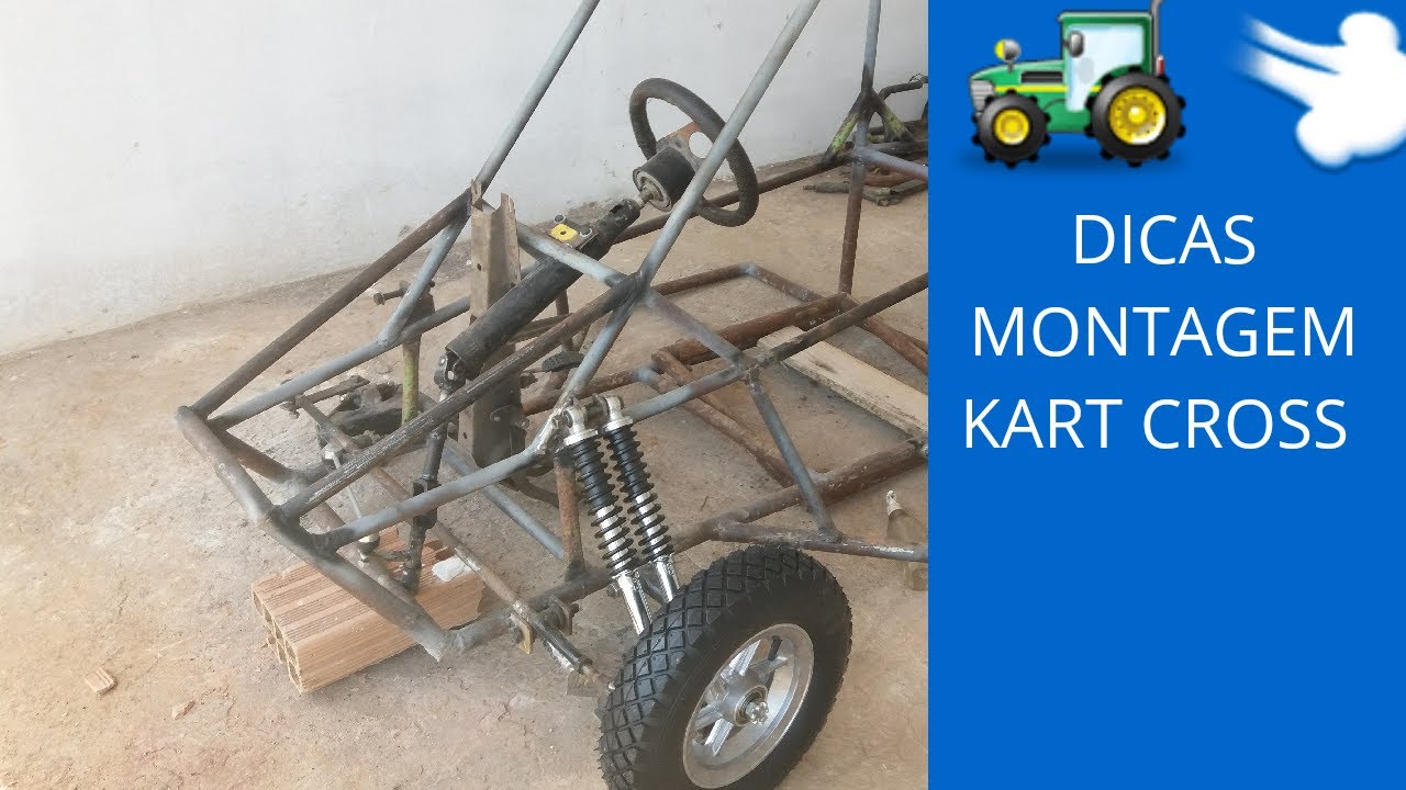 Projeto Kart Cross caseiro do Chapolin Silva - YouTube