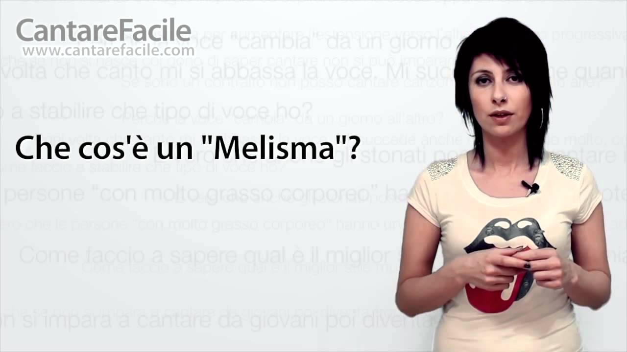 Cos'è un "Melisma"? - Domande sul Canto #26 - YouTube