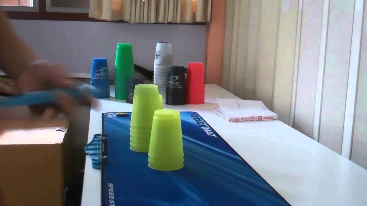 Sport Stacking Cycle 5.46!!!! - YouTube
