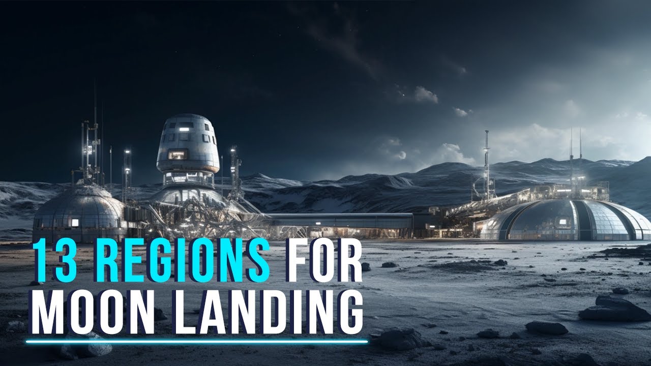 13 Sites To Colonize The Moon With Artemis! - YouTube