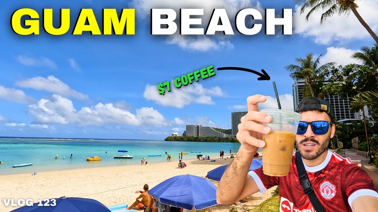 GUAM'S Most BEAUTIFUL Beach (Tumon Bay) - YouTube