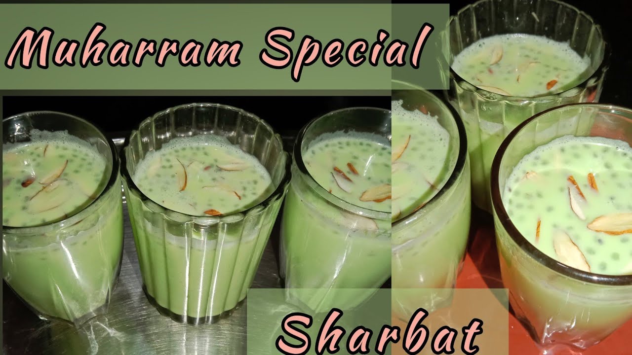 Instant Sharbat Recipe | Muharram Special Sharbat | Shaz Ki Duniya | My ...
