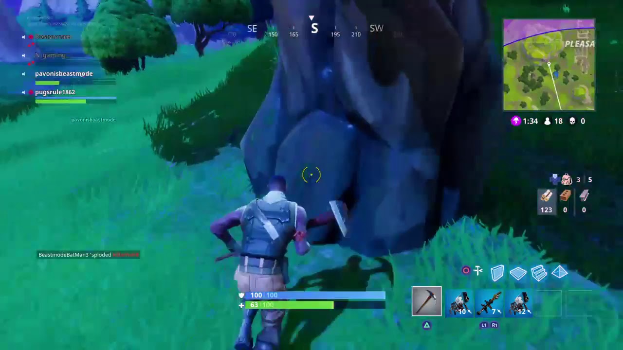 Fortnite gameplay High Explosives mode - YouTube