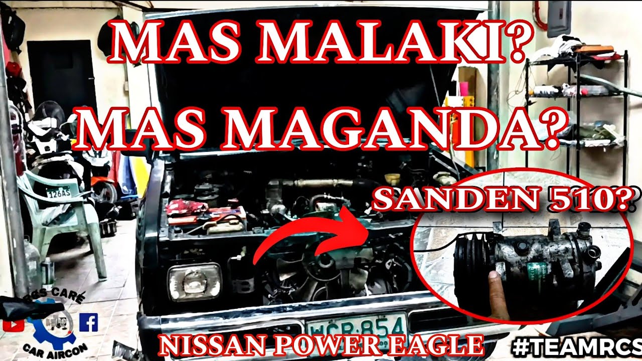 MAS MAGANDA BA PAG MALAKI ANG COMPRESSOR? | NISSAN POWER EAGLE - YouTube