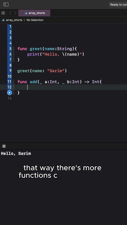 Swift Function Shortvideo Coding Programming Appdevelopment Code Viral Trending Foryou