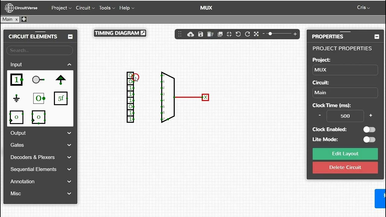 CircuitVerse Multiplexer demo - YouTube CircuitVerse Multiplexer demo - YouTube