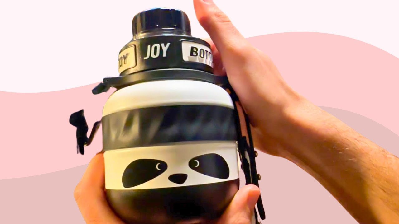 BOTTLE JOY Stainless-Steel Water Bottle – Unboxing & First Impressions ...