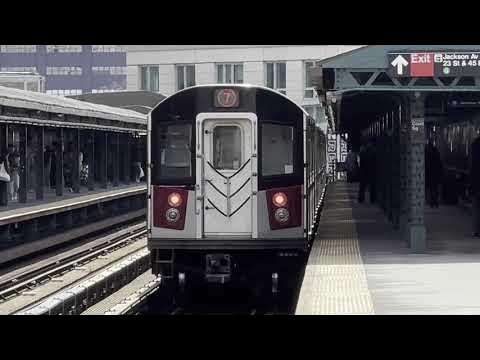 Midday R188 7 Train Action (2024/03/18) + Bonus N/W/LIRR M7 - YouTube
