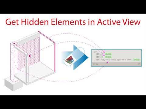 Revit Dynamo #3.09 Get Hidden Model Elements in Active View - YouTube