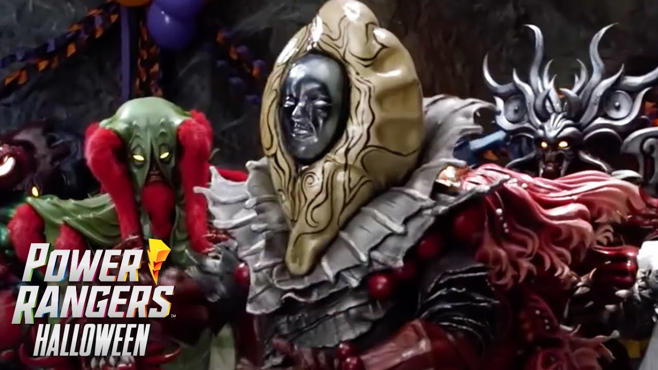 Party Monsters!!! | Full Episode | Power Rangers at Halloween | - YouTube
