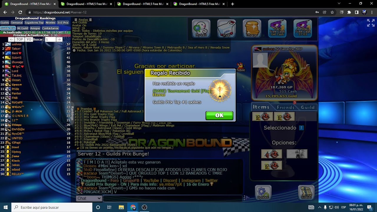 🔴 GUILD PRIX BUNGE 2022 TOP ⚡️1 | Dragonbound - YouTube