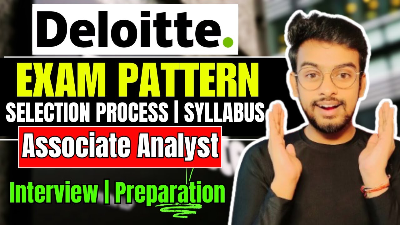 Deloitte Hiring Process Started | Exam Pattern | Interview | Associate ...