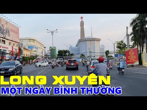 DẠO MỘT VÀI CON ĐƯỜNG Ở LONG XUYÊN || TPLX - YouTube
