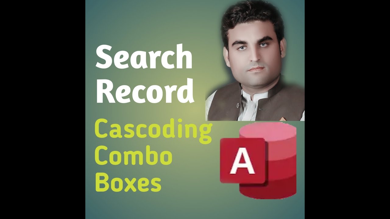 Search Record in Ms Access Form Using Cascading Combo Boxes. #MsAccess #msaccess # ...