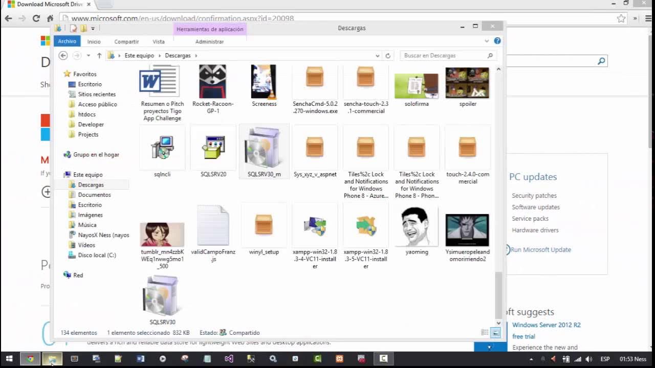 Apache, PHP, Codeigniter y SQL Server - YouTube