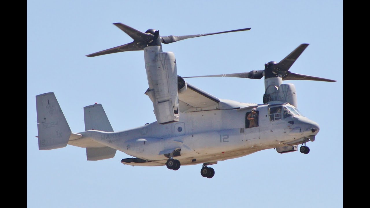 Multi-Mission Tilt-Rotor Military Aircraft | V-22 OSPREY - YouTube