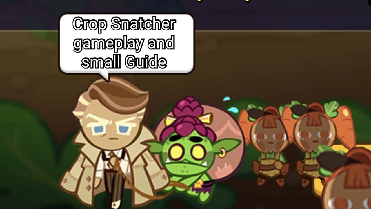 Crop Snatcher Gameplay and Small Guide [Cookie Run Ovenbreak] - YouTube