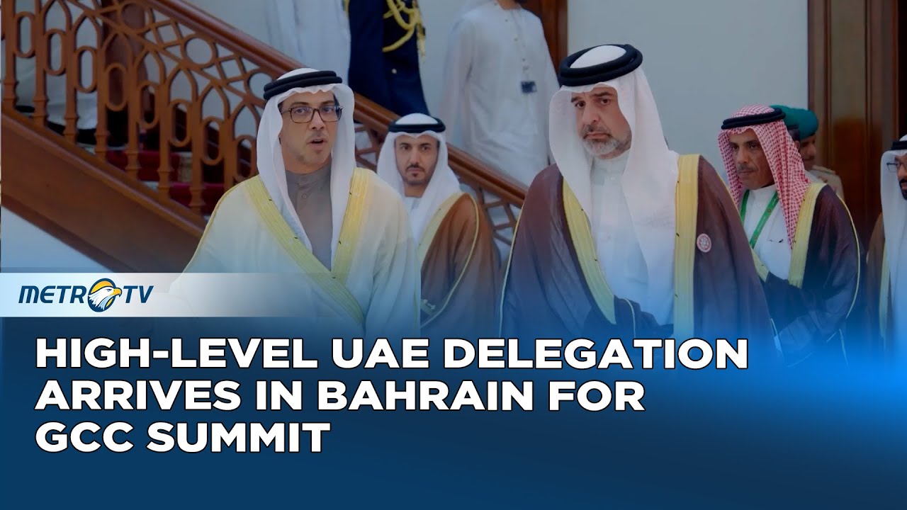 UAE Vice President Leads Delegation to 46th GCC Summit in Bahrain - YouTube