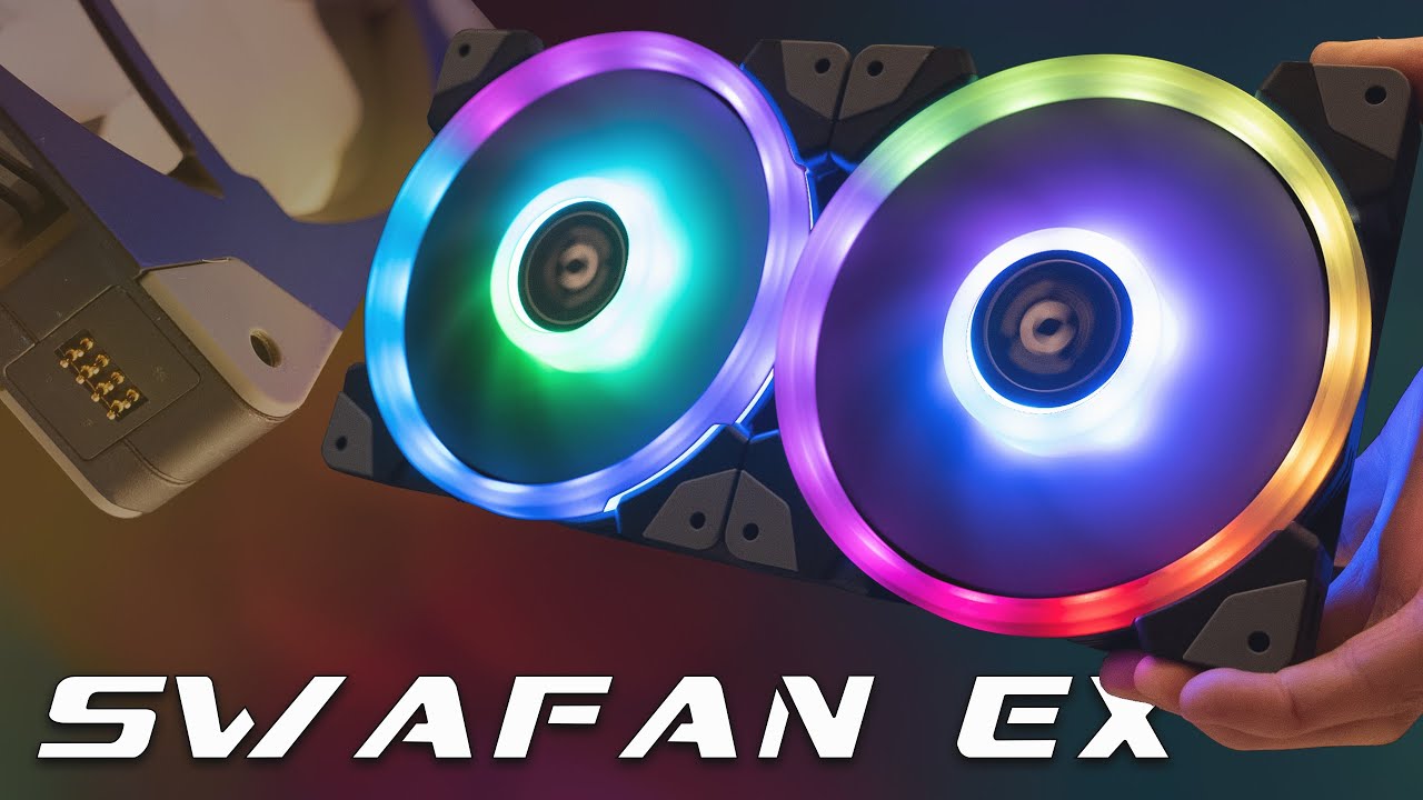 THERMALTAKE CES 2023 - Magnetic Fans, Reversible Blades - SWAFAN EX ...