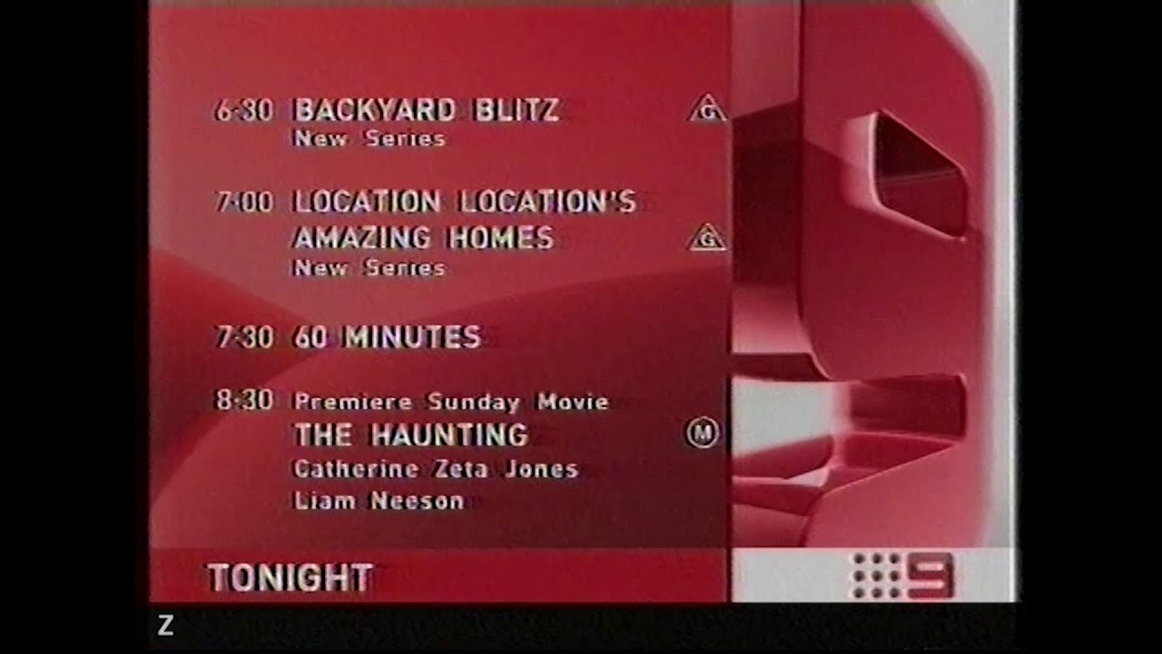 Channel Nine Adelaide - Sunday Themed Lineup and Ident (8.9.2002) - YouTube