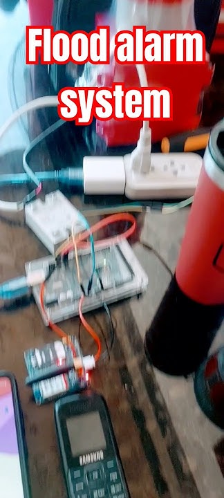 FLOOD ALARM SYSTEM #innovation #alarmsystems #technology #arduino # ...