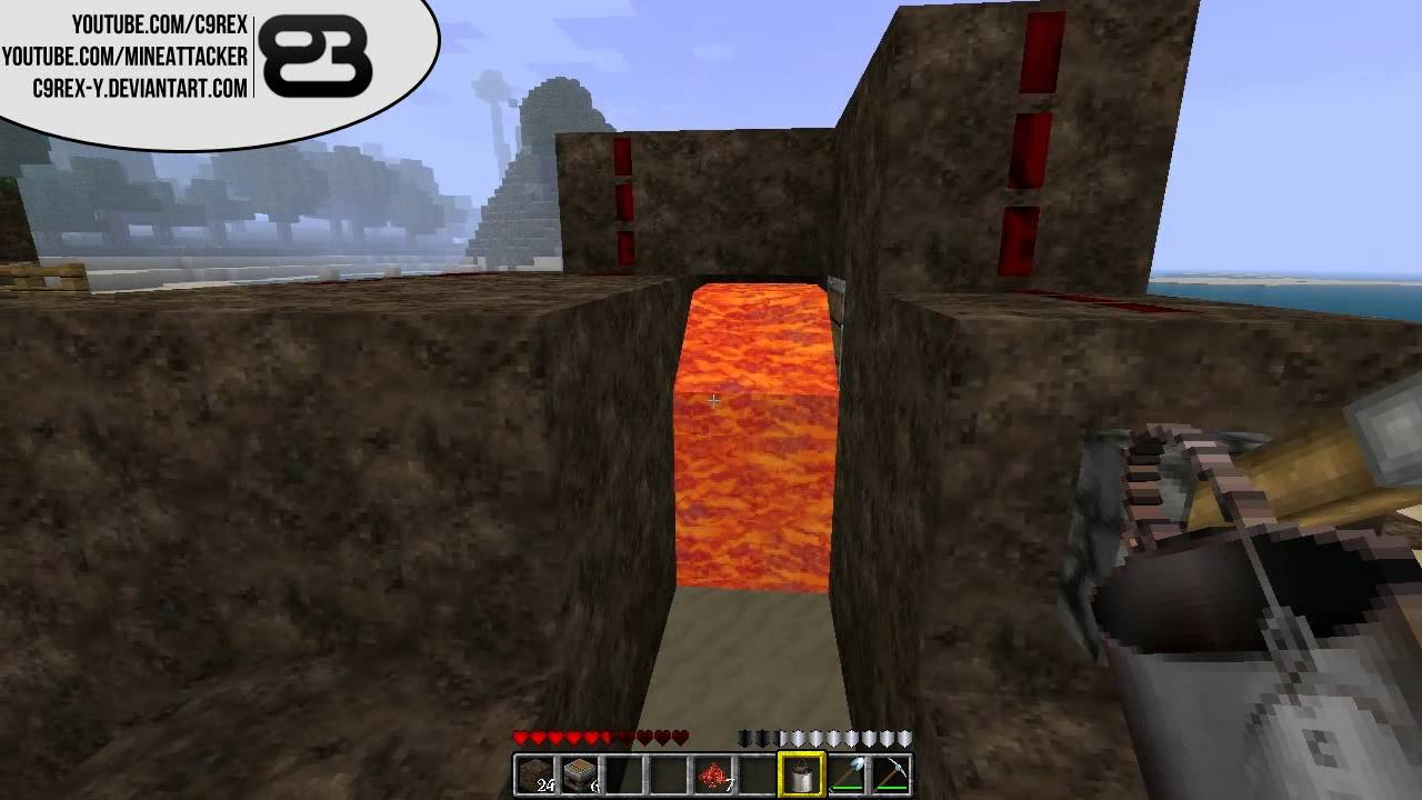 Minecraft Mülleimer tutorial by corex - YouTube