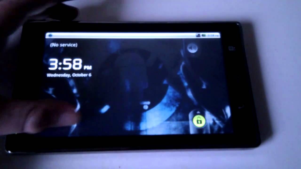 Froyo on telechips tcc 8902 tablet - YouTube