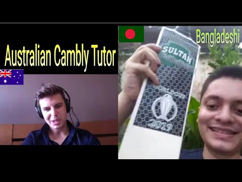 Talk about Cricket || Cambly conversation with Australian tutor from Bangladesh. - YouTube