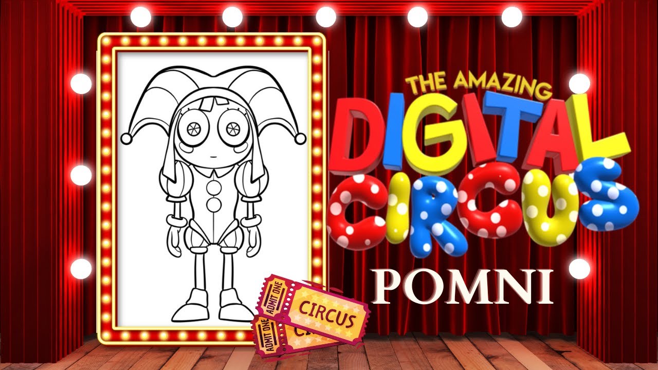The Amazing Digital Circus: Pomni's Colorful Transformation - YouTube