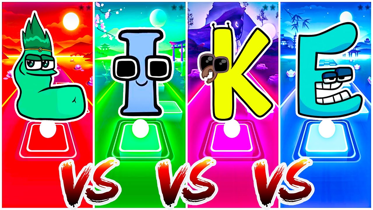 ALPHABET LORE 🆚 ALPHABET LORE TEAM 🆚 ALPHABET LORE SONG 🆚 Tiles Hop EDM ...
