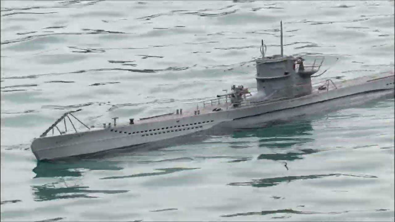 Submarine U-Boot VIIC U 203 von Engel in 1:34 - YouTube