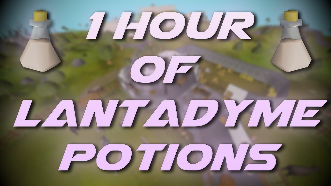 Making Lantadyme Potions | Testing OSRS Wiki Money Making Methods - YouTube