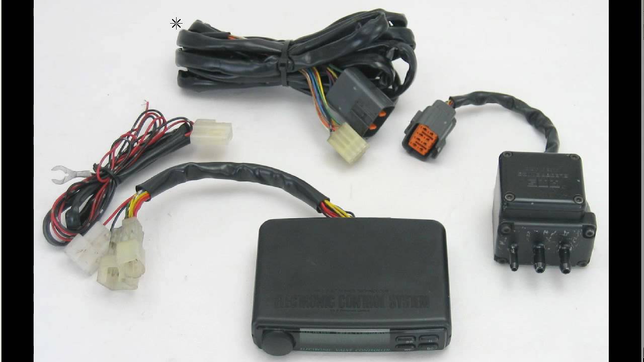 HKS EVC 4 Boost controller - YouTube