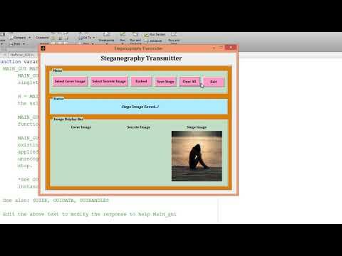 LSB based Steganography - for color Image MATLAB code - YouTube