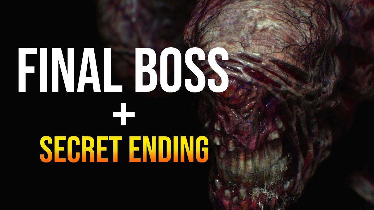 RE3 REMAKE ENDING Last Boss + Secret Ending | Resident Evil 3 Remake ...