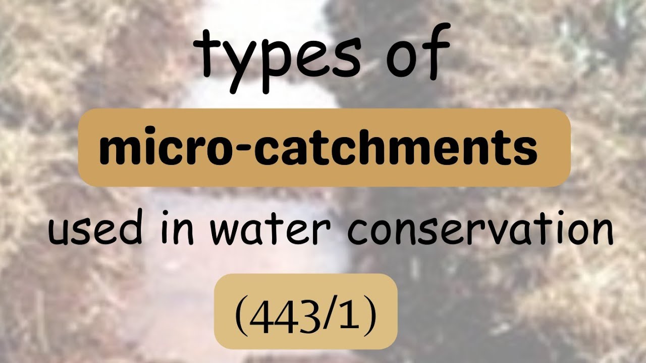 Micro Catchments•Agriculture• Negarim•WaterSpreading/Trapezoidal ...