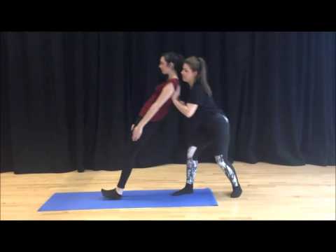 Trust fall/rocking exercise - YouTube